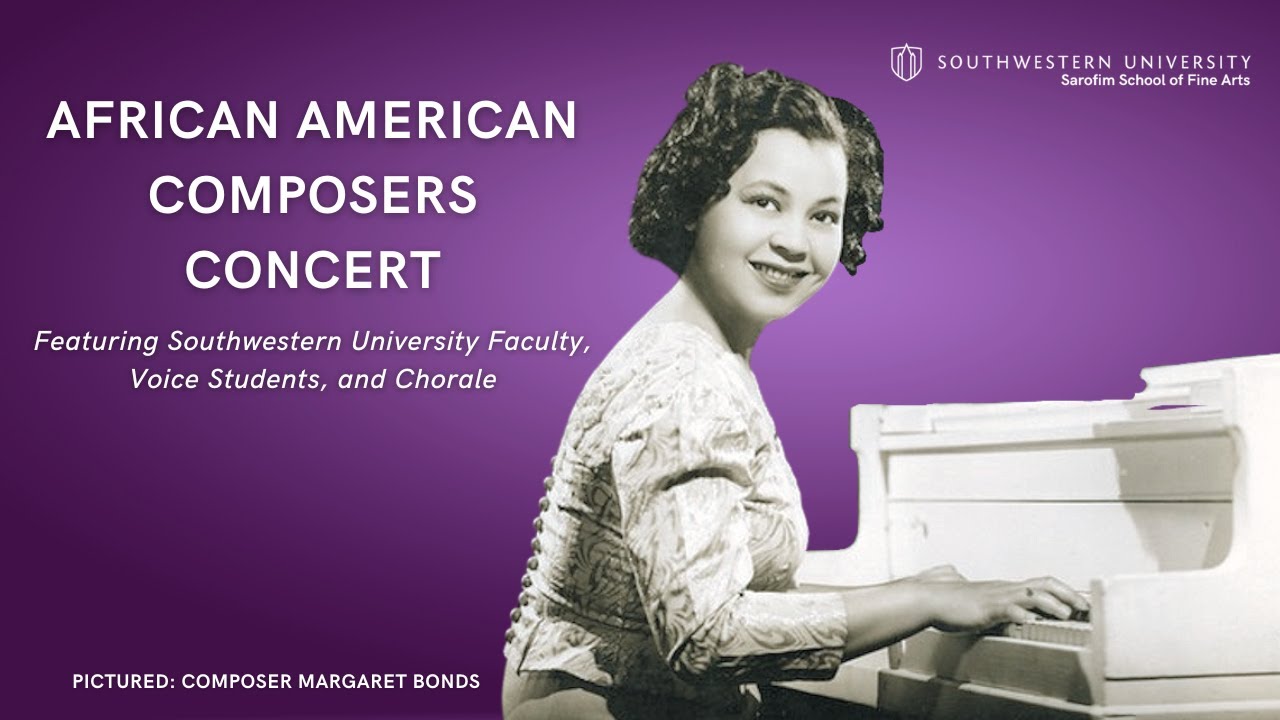 African American Composers Concert - YouTube