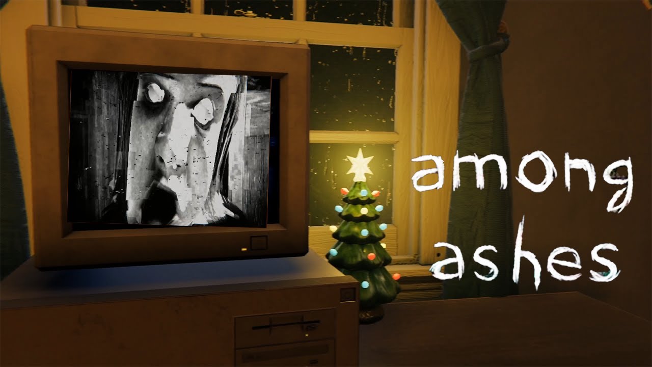 Playing a HAUNTED Videogame || Among Ashes Demo Gameplay - YouTube