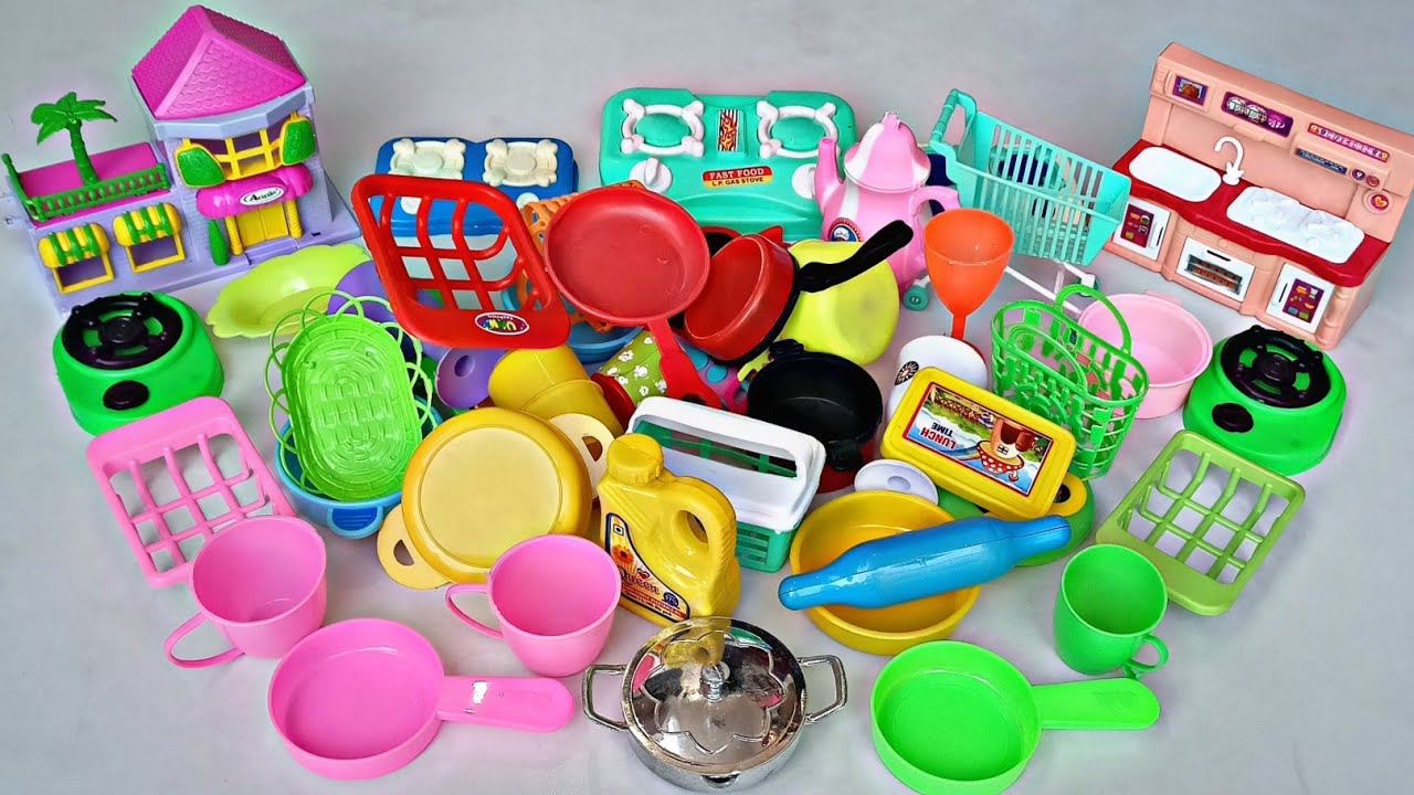 Hello Kitty Kitchen Set | Full Kitchen Set Collection | Kitchen utensil ...