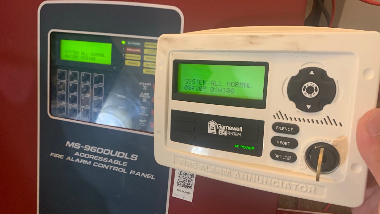 Fire Lite MS-9600UDLS Test 1 - YouTube