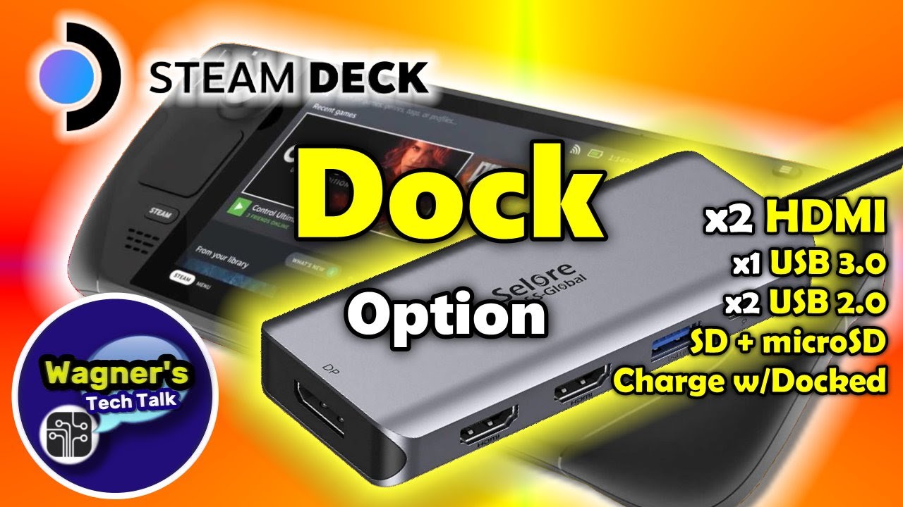 Steam Deck Dock Option: DUAL HDMI OUT and connection testing - YouTube