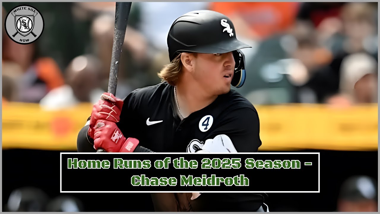 White Sox Home Runs of 2025 - Chase Meidroth - YouTube