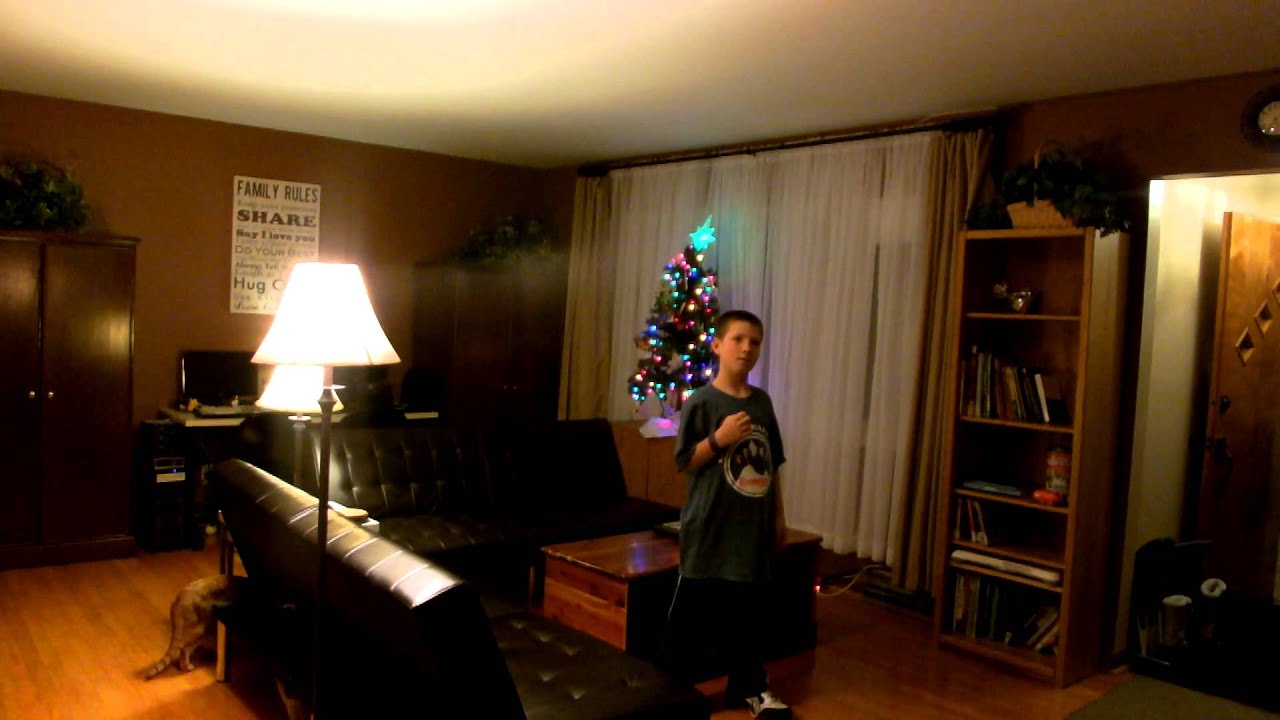 doorbell visual alert in living room - YouTube