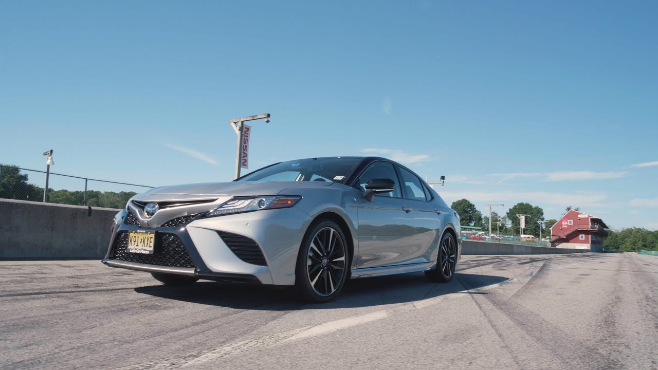 Toyota Camry XSE V6 at Lightning Lap 2019 - YouTube