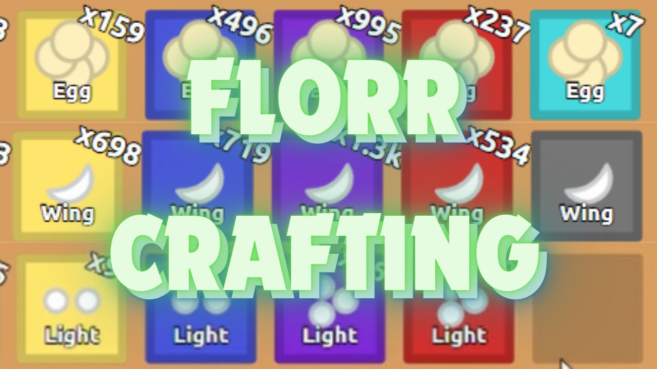 Do you want my crafting RNG? | Florr - YouTube