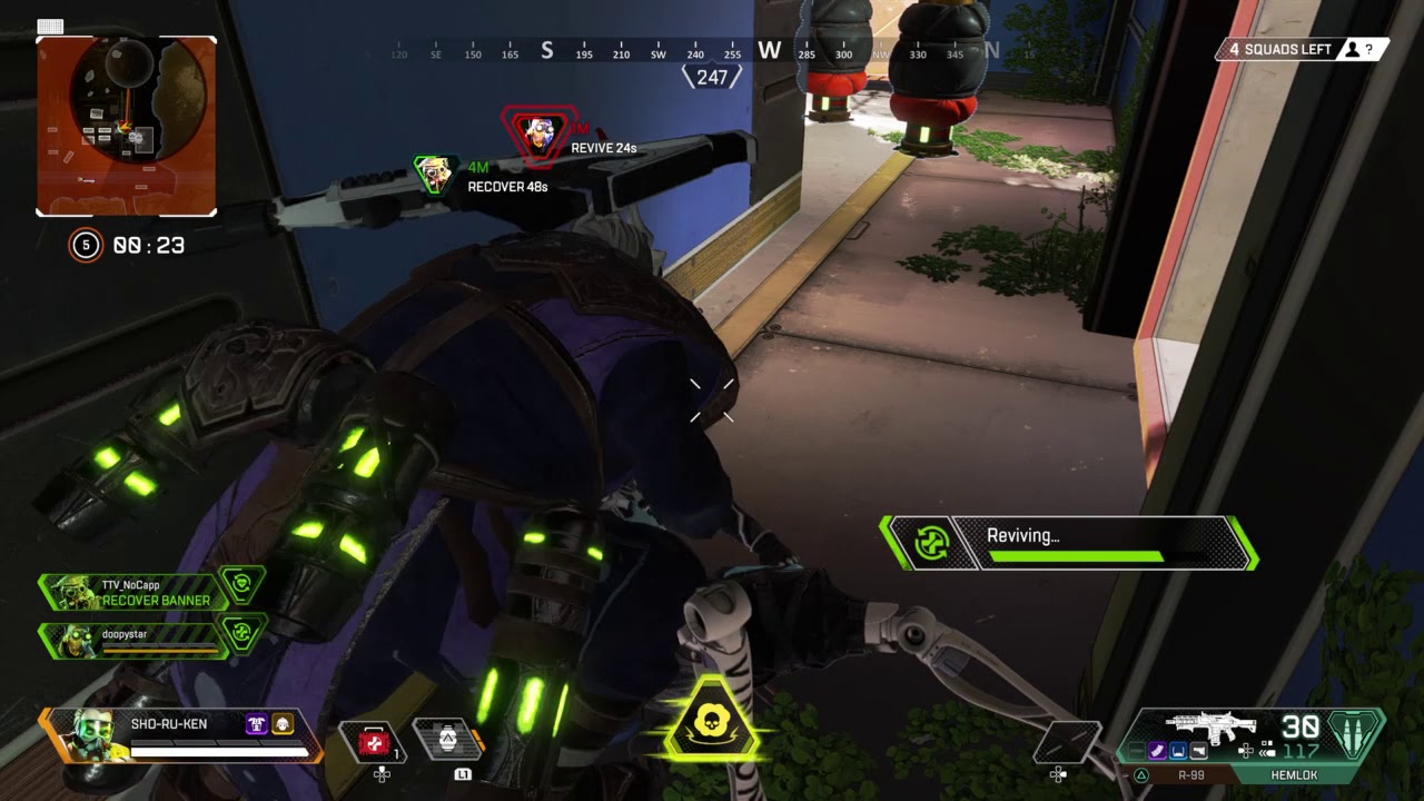 Apex Legends_Train Yard Fight Epic Win - YouTube