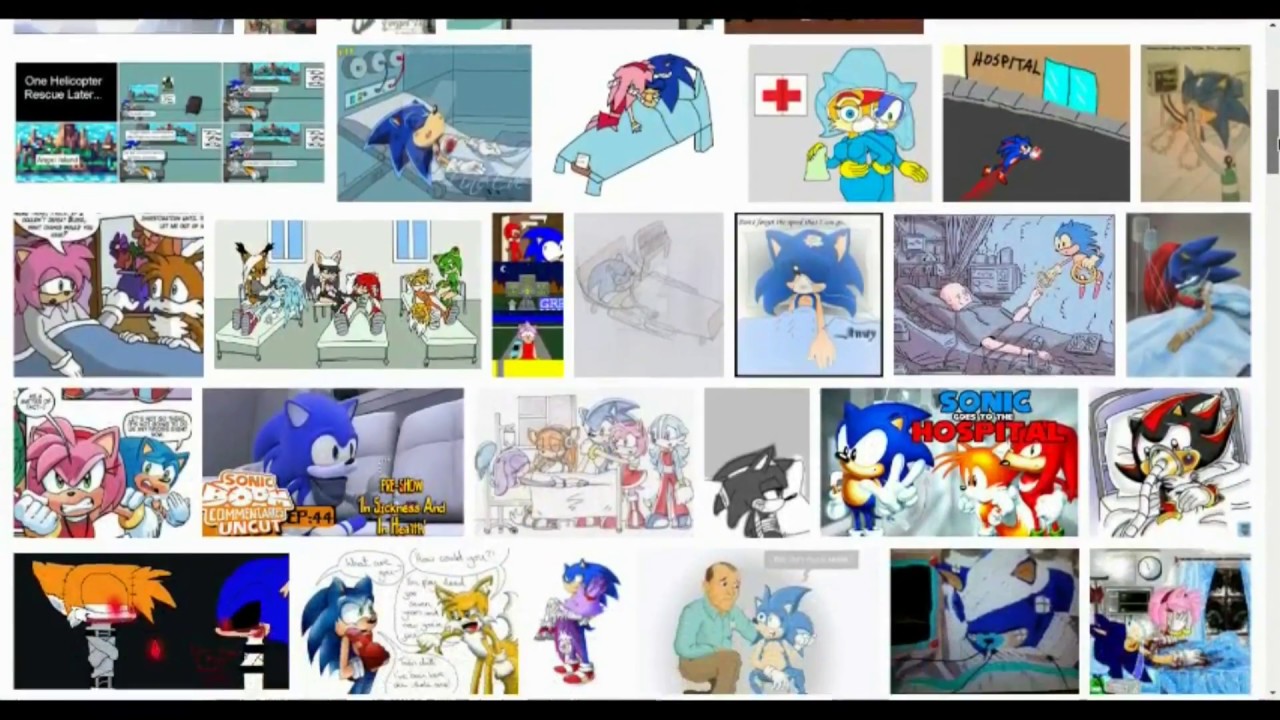 sonic in the hospital - YouTube