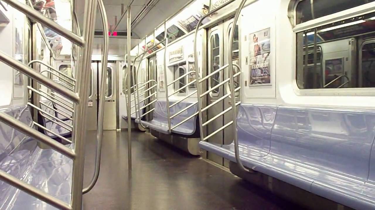 A ride on the IRT R142A (5) train from 149th Street to 125th Street [HD ...