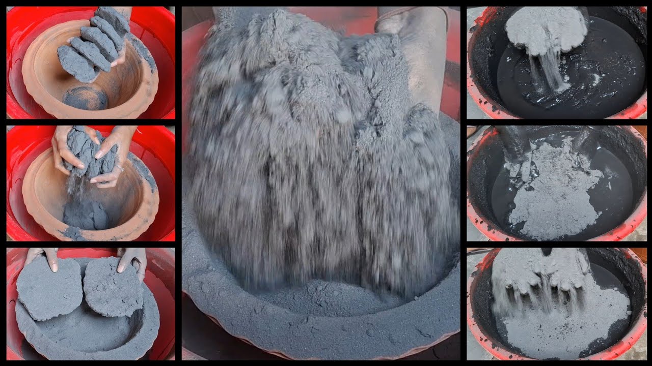 Asmr~~ Mini Slabs Crispy Slabs Claypot On Dry Crumbling/Dusty Powder ...