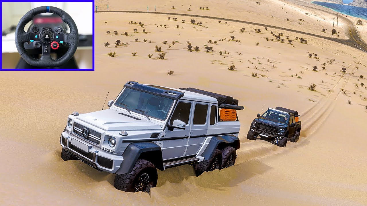 Mercedes G63 AMG & Ford Velociraptor | OFFROAD CONVOY | Forza Horizon 5 ...