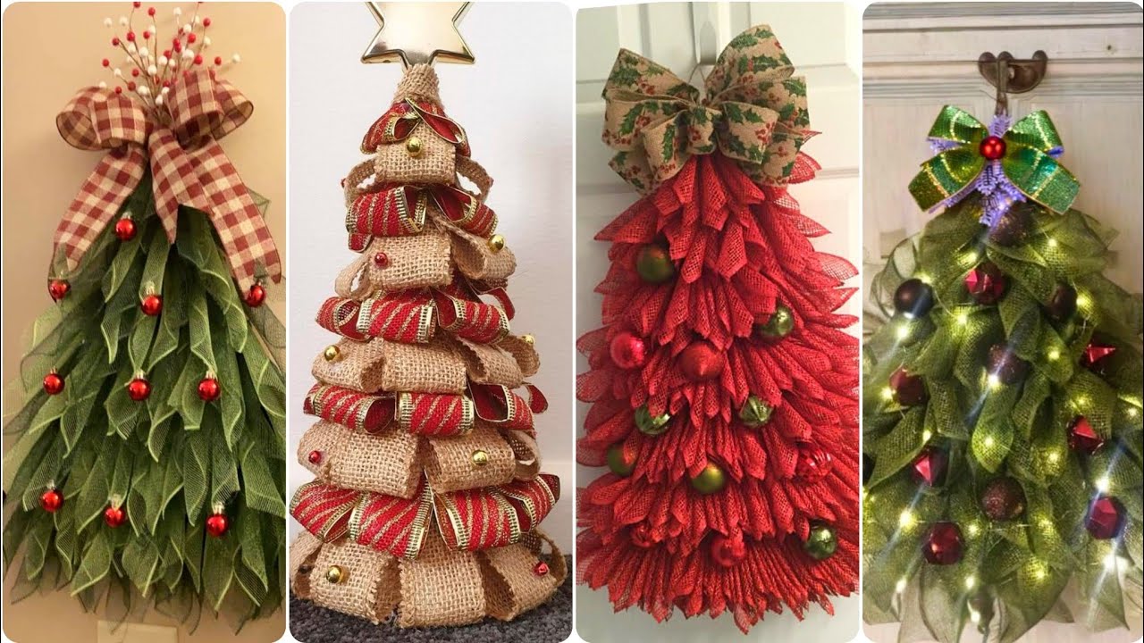 🌲Easy Jute & Burlap Christmas Tree Ideas | Budget-Friendly Holiday ...