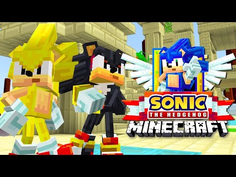 Sonic The Hedgehog Addon/Mods For Minecraft PE | DLC MAP 1.18+ - YouTube