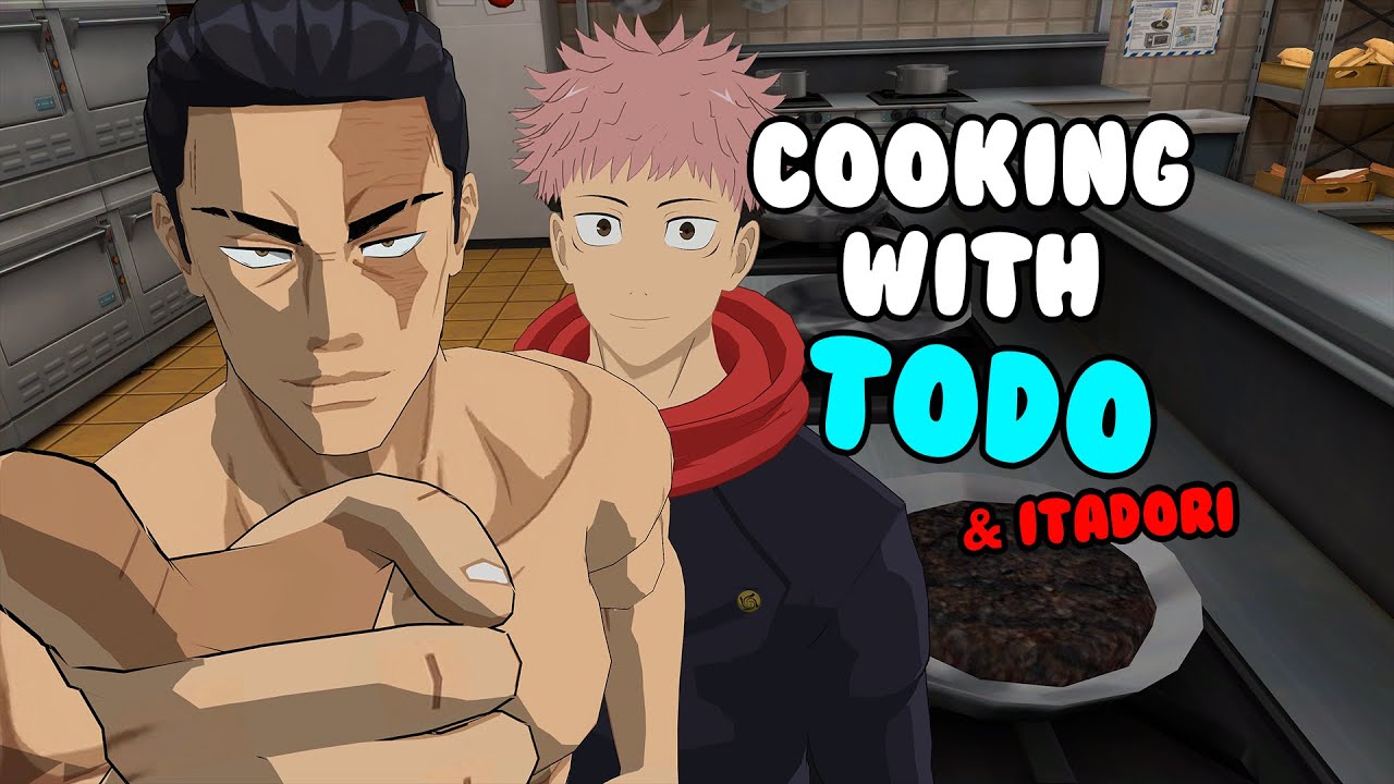 Cooking with Todo & Itadori (JJK VR) - YouTube