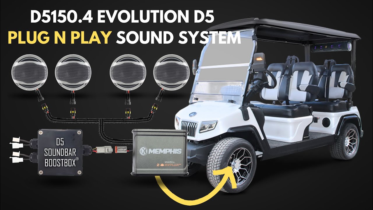 D5150.4 Plug N Play System For Evolution D5 - YouTube