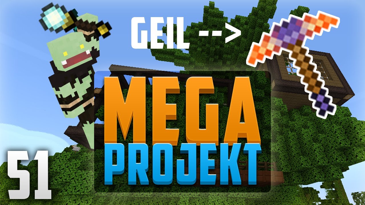 MEGA PROJEKT - PICKAXE OF THE CORE mit Caty [FaceCam] - Minecraft: MEGA ...