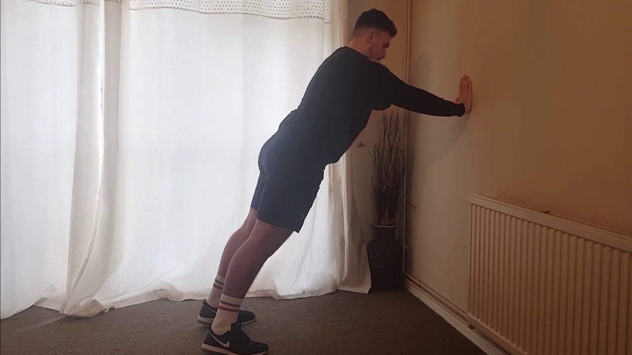 Rotation/ Anti-Rotation Level 1- Wall Shoulder Taps - YouTube
