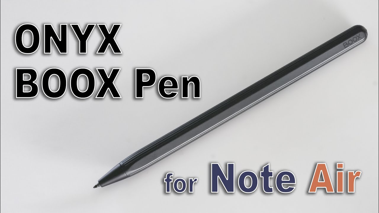 Stylus : ONYX BOOX Pen - YouTube