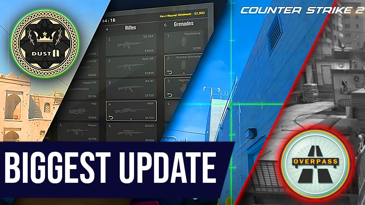 GRAN UPDATE CS2 | OVERWATCH VACNet, LEFT HAND & Regresa Dust2 - YouTube