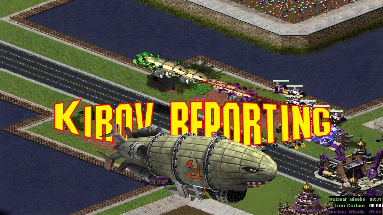 Red Alert 2 Yuri's Revenge | Kirov Reporting (Bay Of Pigs 5 vs 1 ...