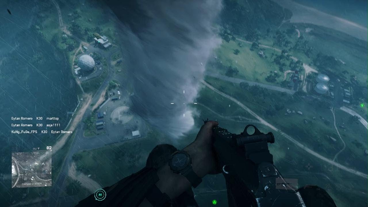 Spawning Battlefield 2042 Tornado (BF2042 Twister Typhoon) - YouTube