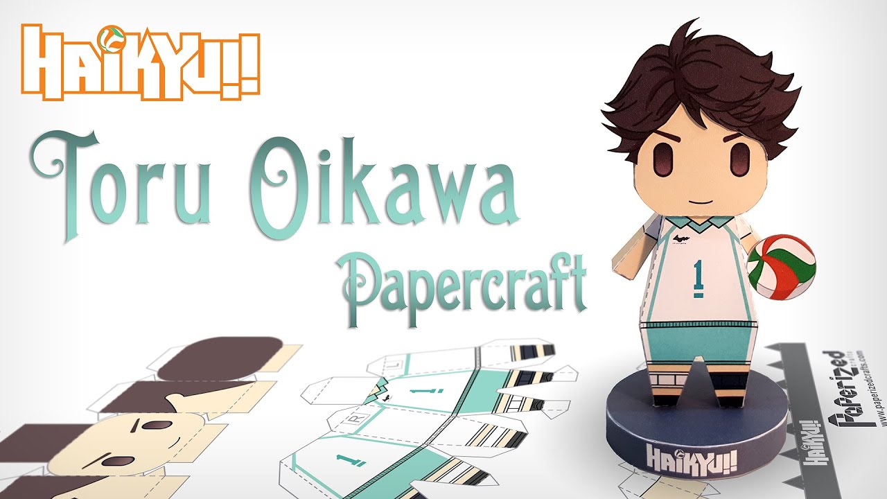 Haikyuu!!: Toru Oikawa Paperized - YouTube