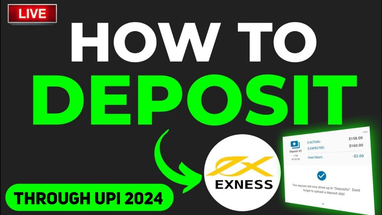 EXNESS DEPOSIT || How To Deposit In EXNESS Using UPI LIVE Process FEB ...