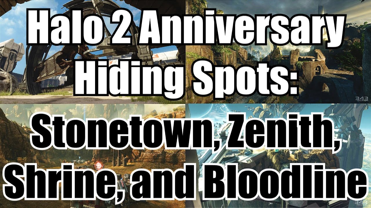 Halo 2 Anniversary Hiding Spots: Stonetown, Zenith, Shrine, and ...