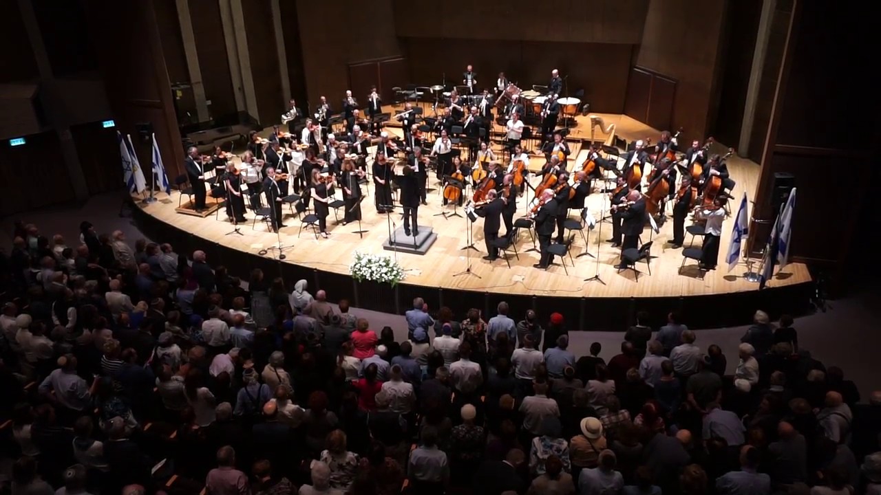 Israel's National Anthem "HaTikvah" ("The Hope") - Jerusalem Symphony ...