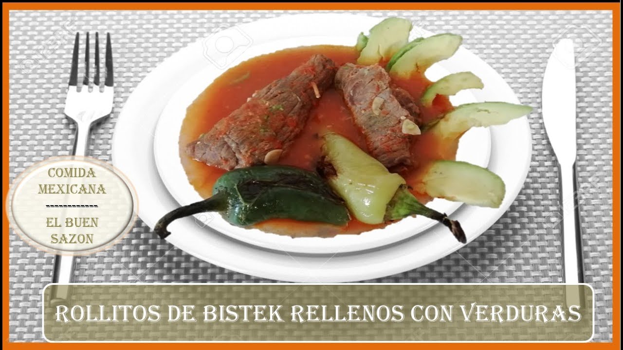 Rollitos de Bistec Rellenos |Bisteck | comida mexicana |mexican Food ...
