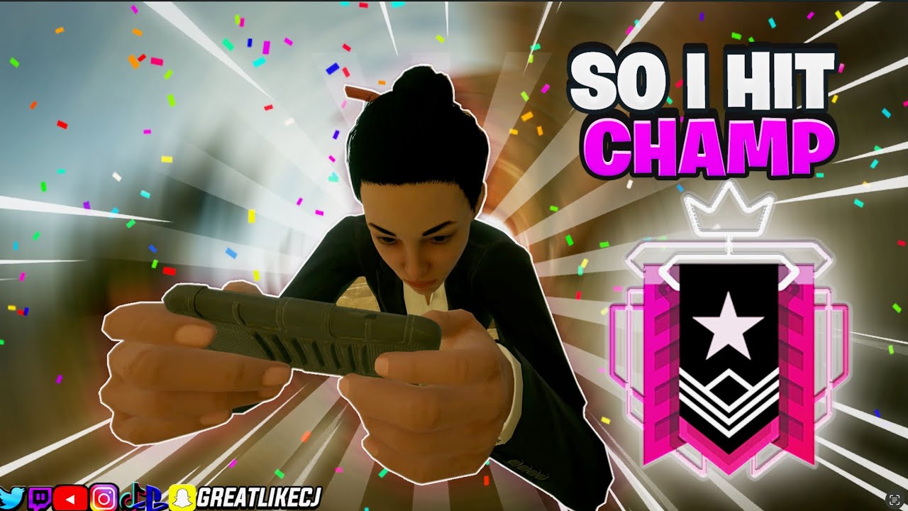 SO I HIT CHAMP ON R6 - YouTube