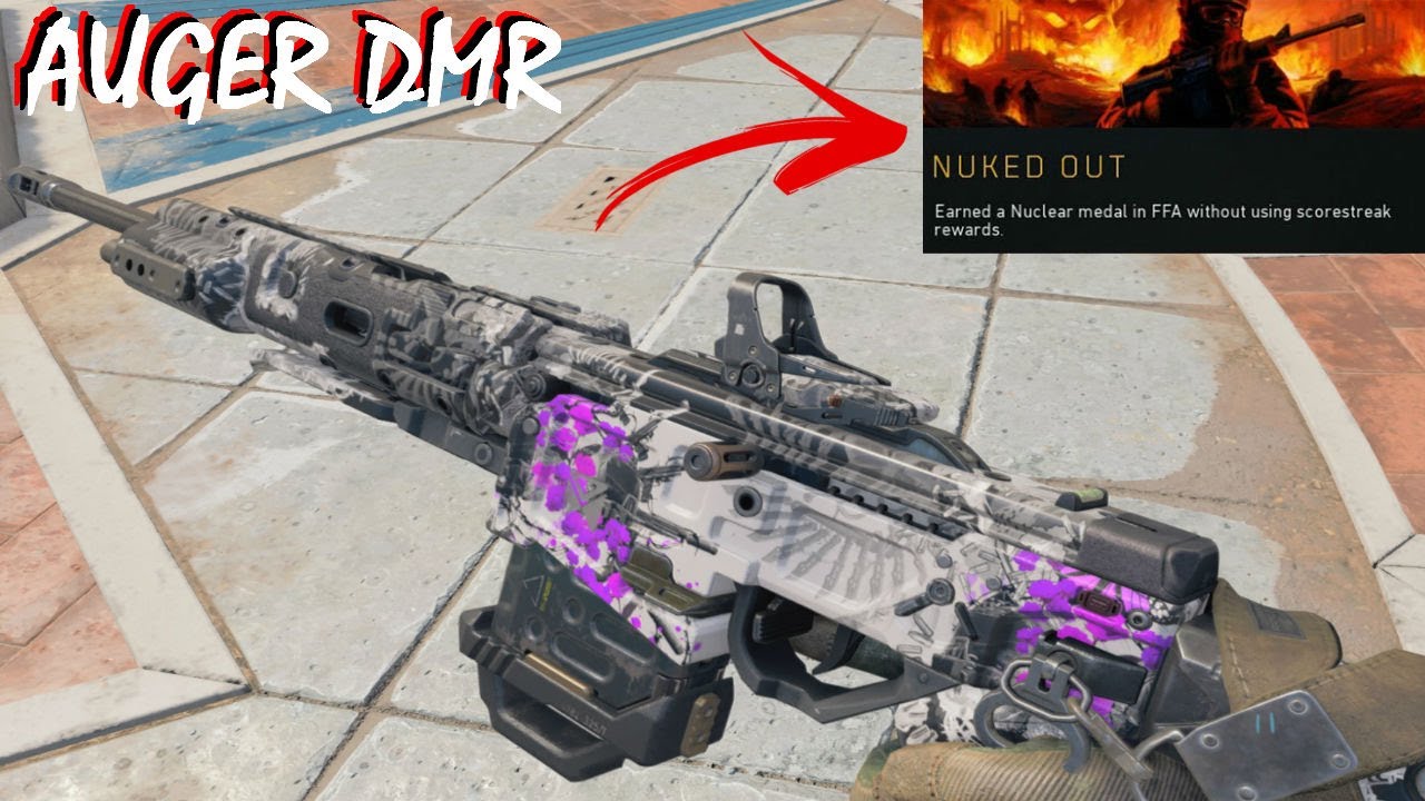 BO4: FFA NUKED OUT "AUGER DMR" FFA NUCLEAR!! (Call of Duty:Black Ops 4 ...