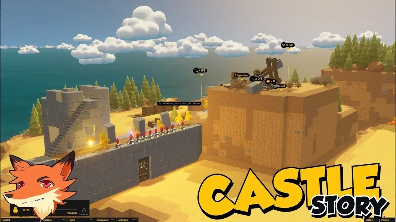 Castle Story #1 [FR] Construire une forteresse bloc par bloc! Le retour ...
