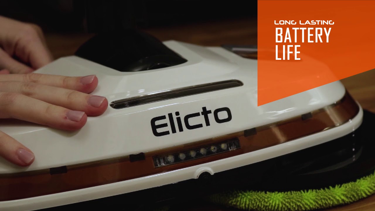 Elicto ES-530 Electronic Spin mop and Polisher - YouTube