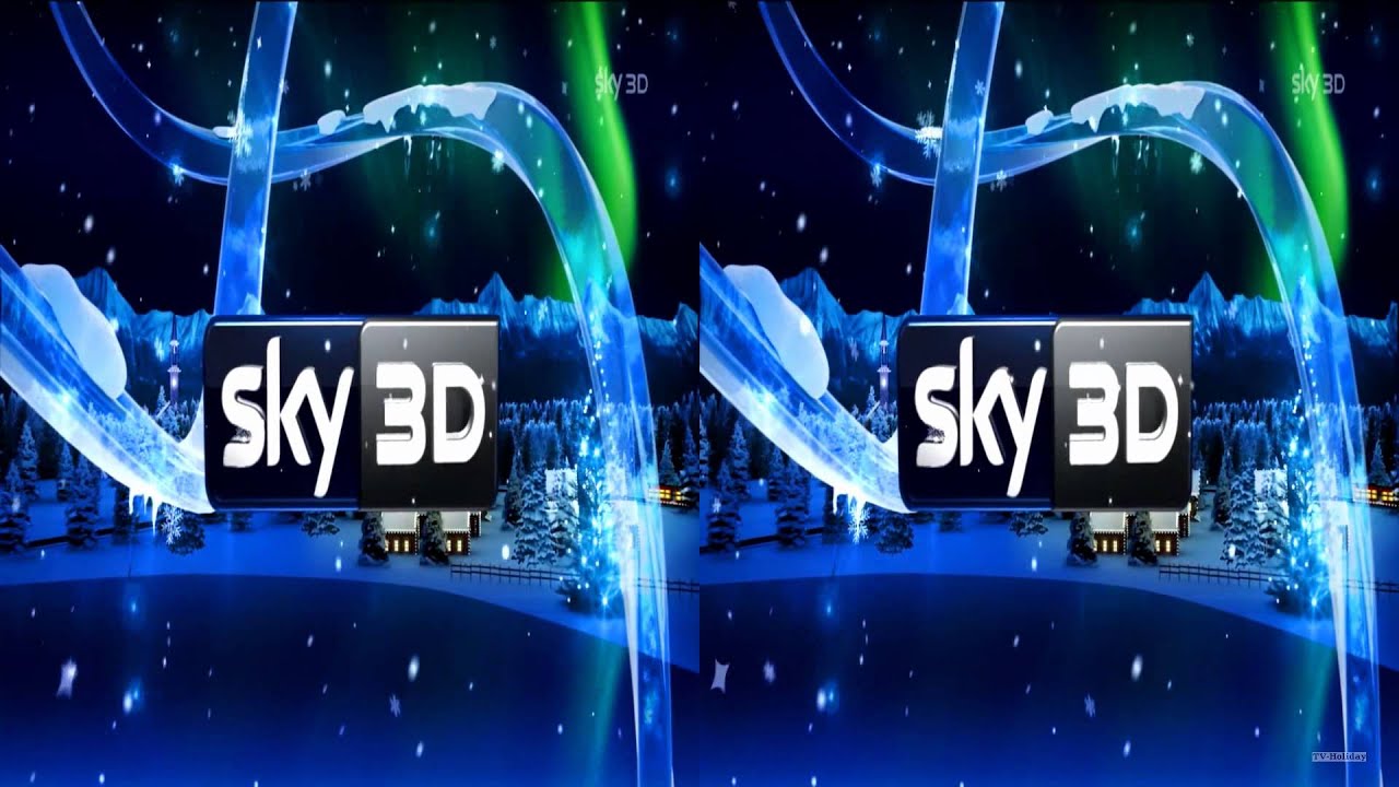 Sky 3D Italy Christmas Ident #2 1080p 2011 - YouTube