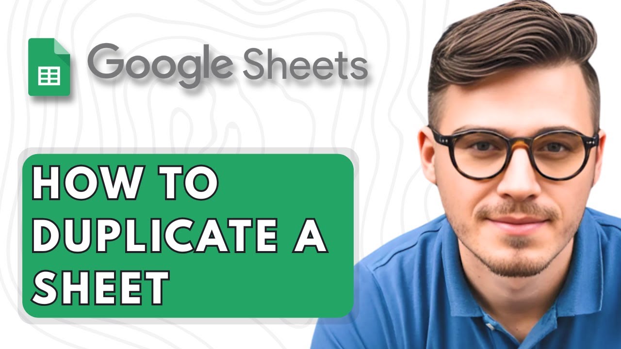 How to Duplicate a Sheet in Google Sheets [2025 Guide] - YouTube