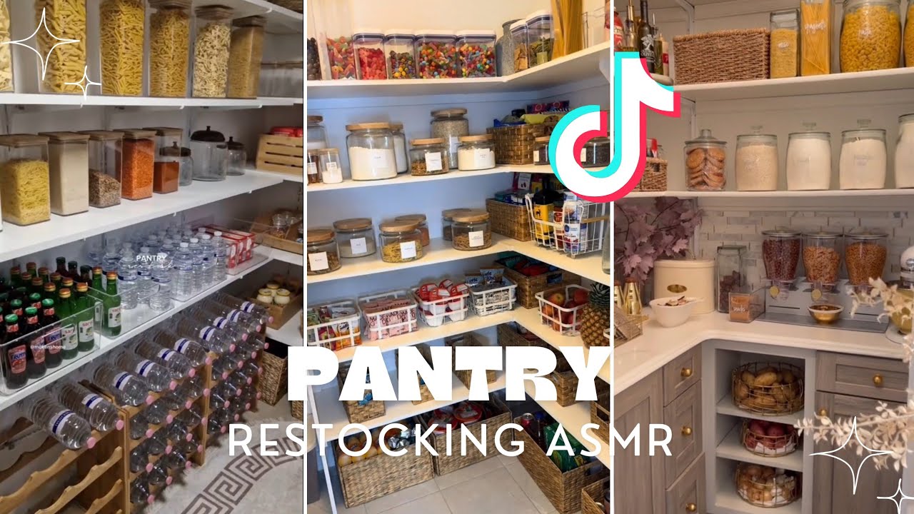 Ultimate Pantry Refill & Restock ASMR 💫 | TikTok Restocking Organizer ...