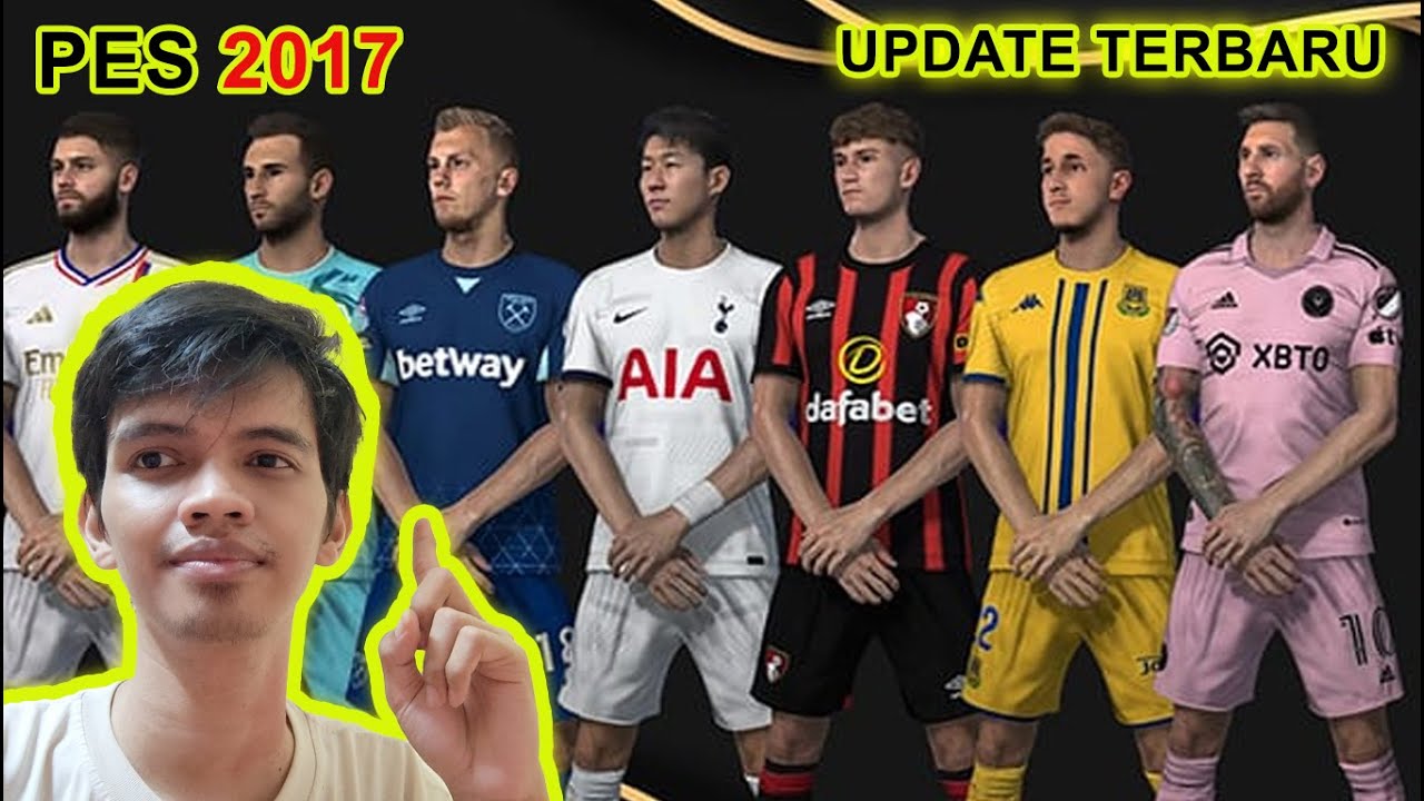 INSTAL PES 2017 KITPACK PATCH TERBARU 2024 - YouTube