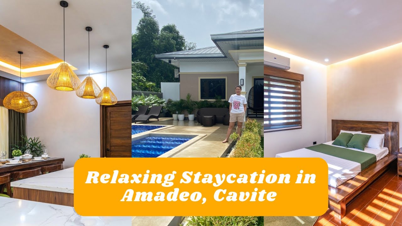 🇵🇭 One of the best and affordable staycation @casaederlinda in Amadeo ...
