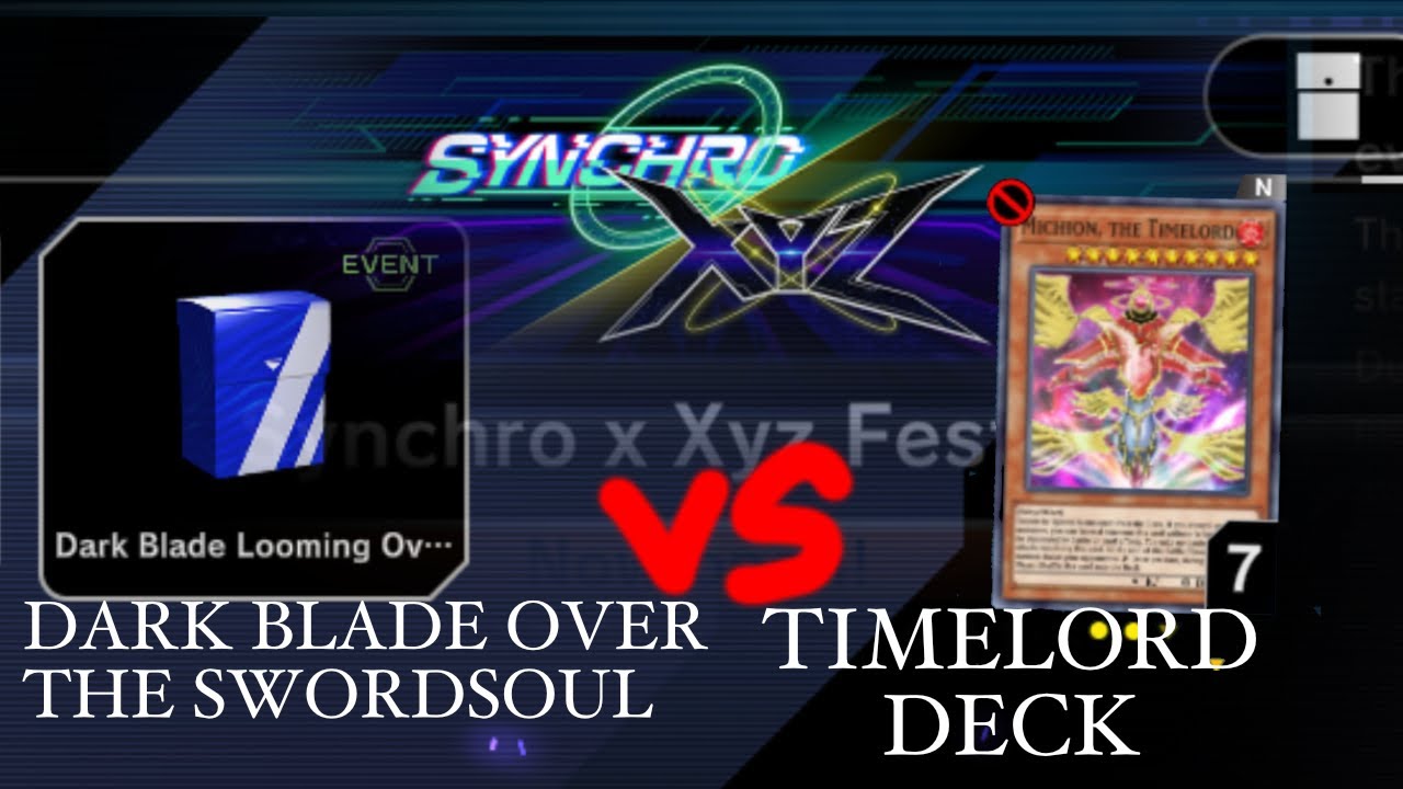 Timelord Deck Versus Loaner Deck In Synchro x Xyz Festival. Yugioh ...