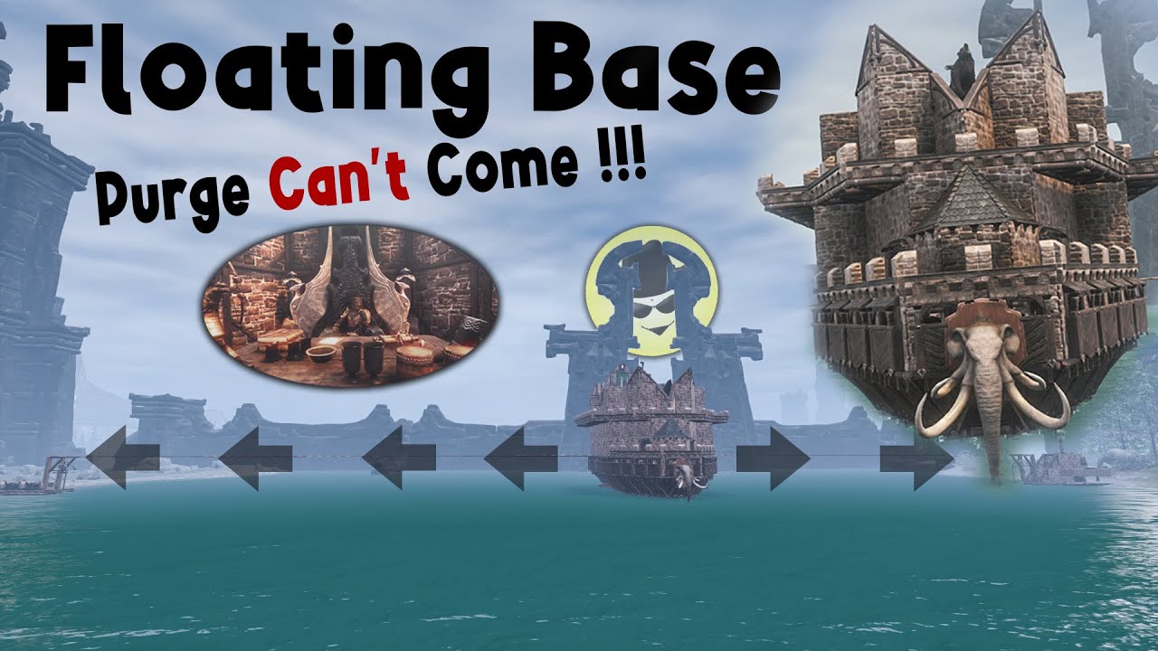 Floating Base - Ship With Frame | Conan Exiles - YouTube