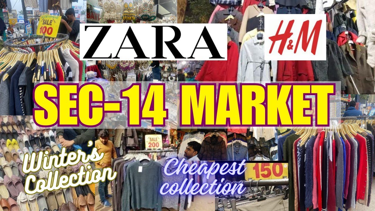 Sector-14 Market || Winter's Collection || Huda Market 😍 - YouTube