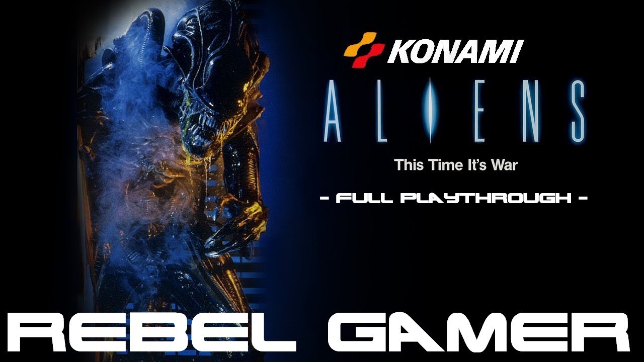Aliens (1990) - Full Playthrough - ARCADE - YouTube