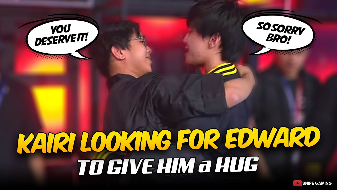 KAIRI LOOKING FOR EDWARD TO GIVE HIM a HUG . . . 🥹 - YouTube