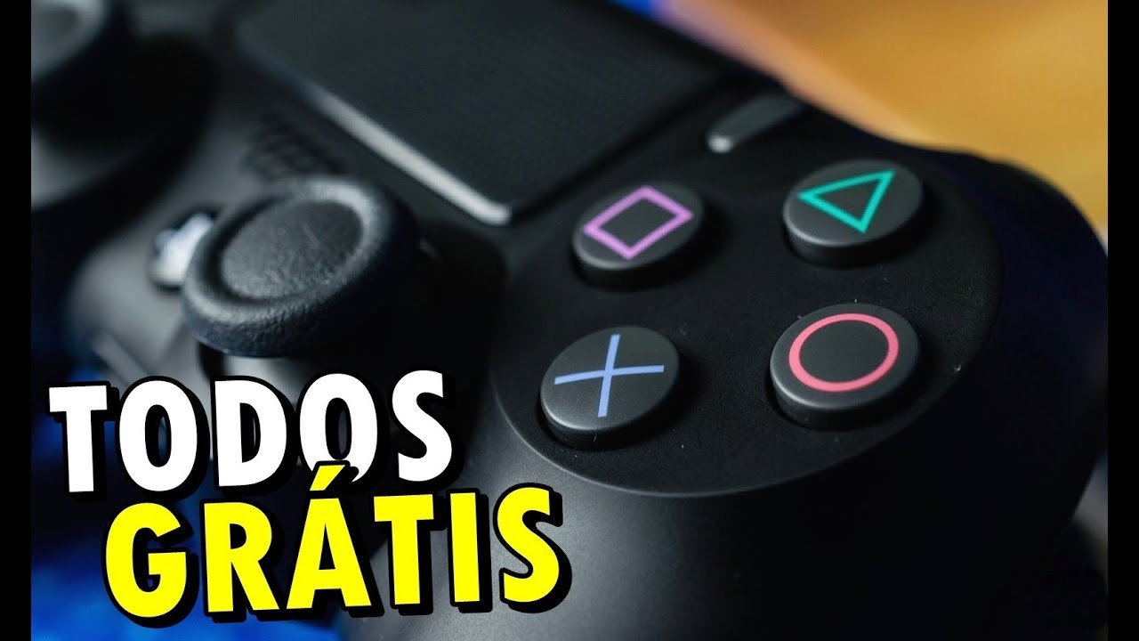 TODOS JOGOS GRÁTIS NO PS4 - PSN ATUALIZADA - YouTube