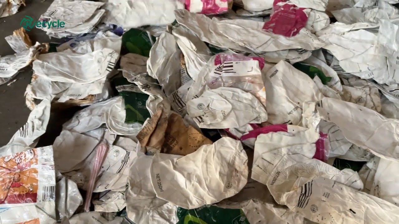Waste Tetra Pak Recycling Machine | Plastic-coated Paper Separation ...