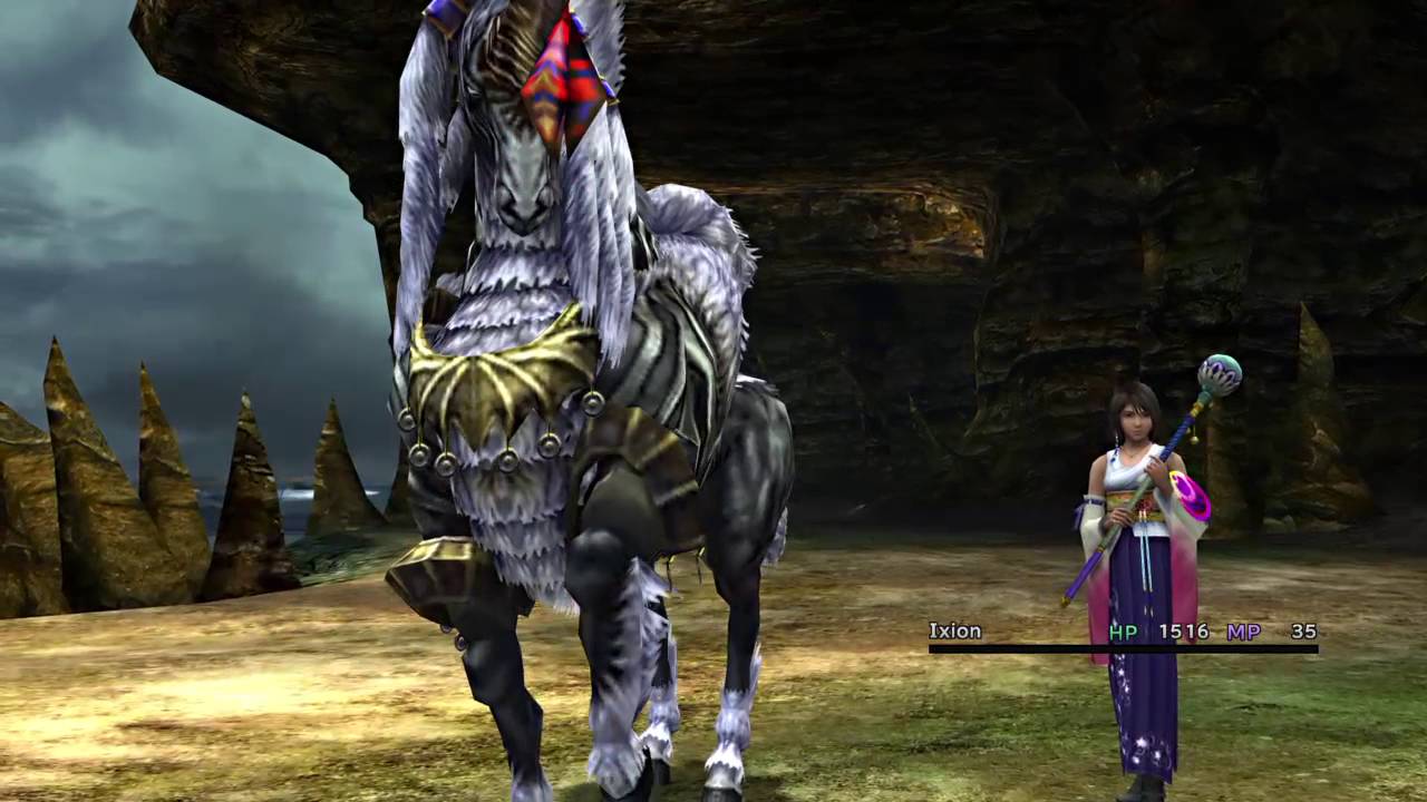 FINAL FANTASY X HD Remaster - Summoning Ixion for the first time - YouTube