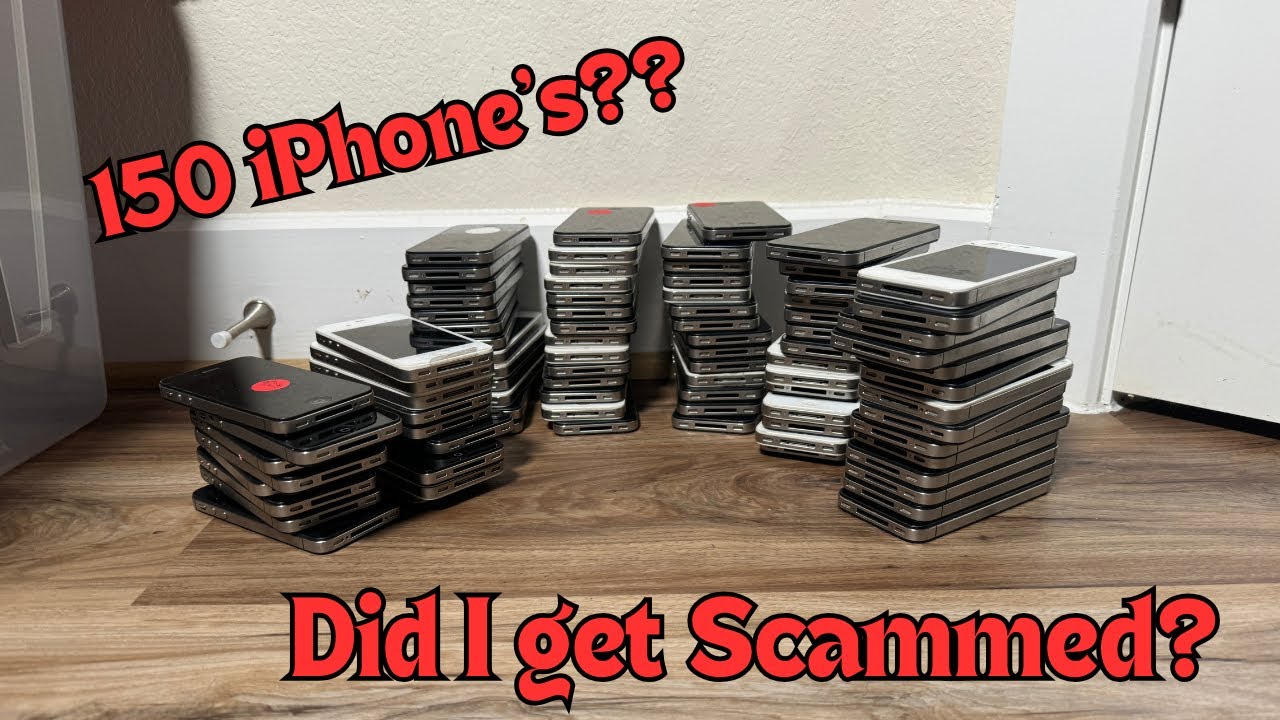 I Bought 150 iPhones for $600–What could go Wrong? - YouTube