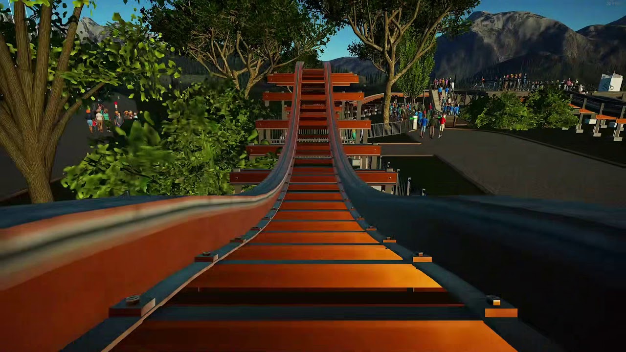 rmc coastersaurus (planet coaster) - YouTube