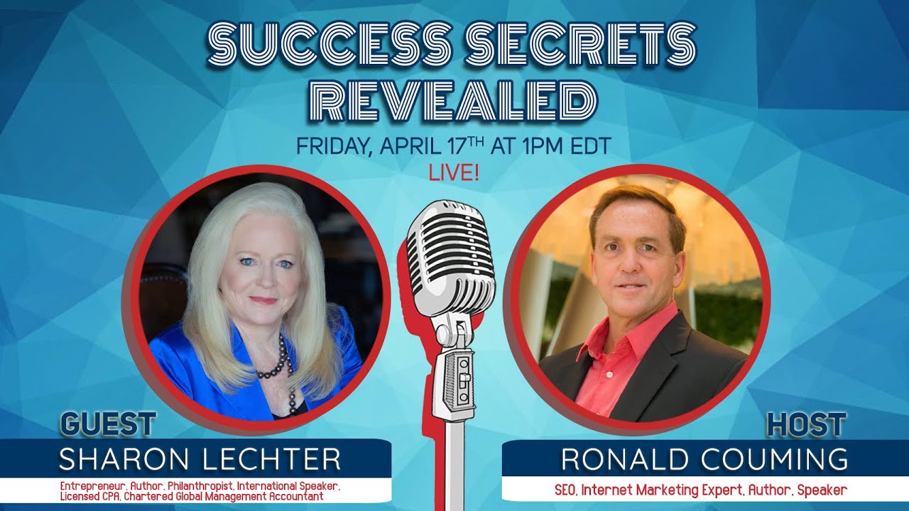 Sharon Lechter, Rich Dad Poor Dad Author, on Success Secrets Revealed ...