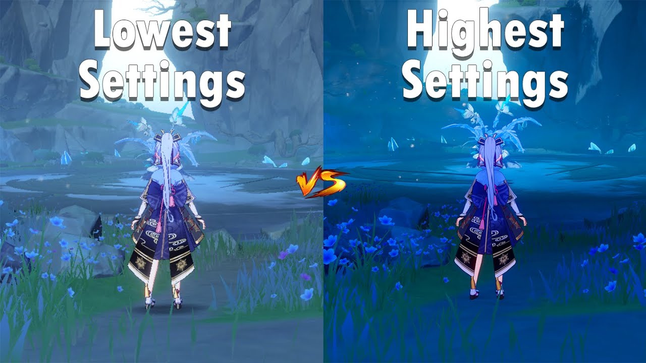 How Much GRAPHICS Effect Your GAMEPLAY?? Lowest vs Highest GFX ...